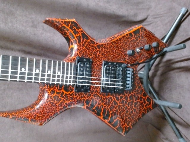 B.C. RICH WARLOCK STRANGER THINGS EDITION | Gold N Guns Pawn